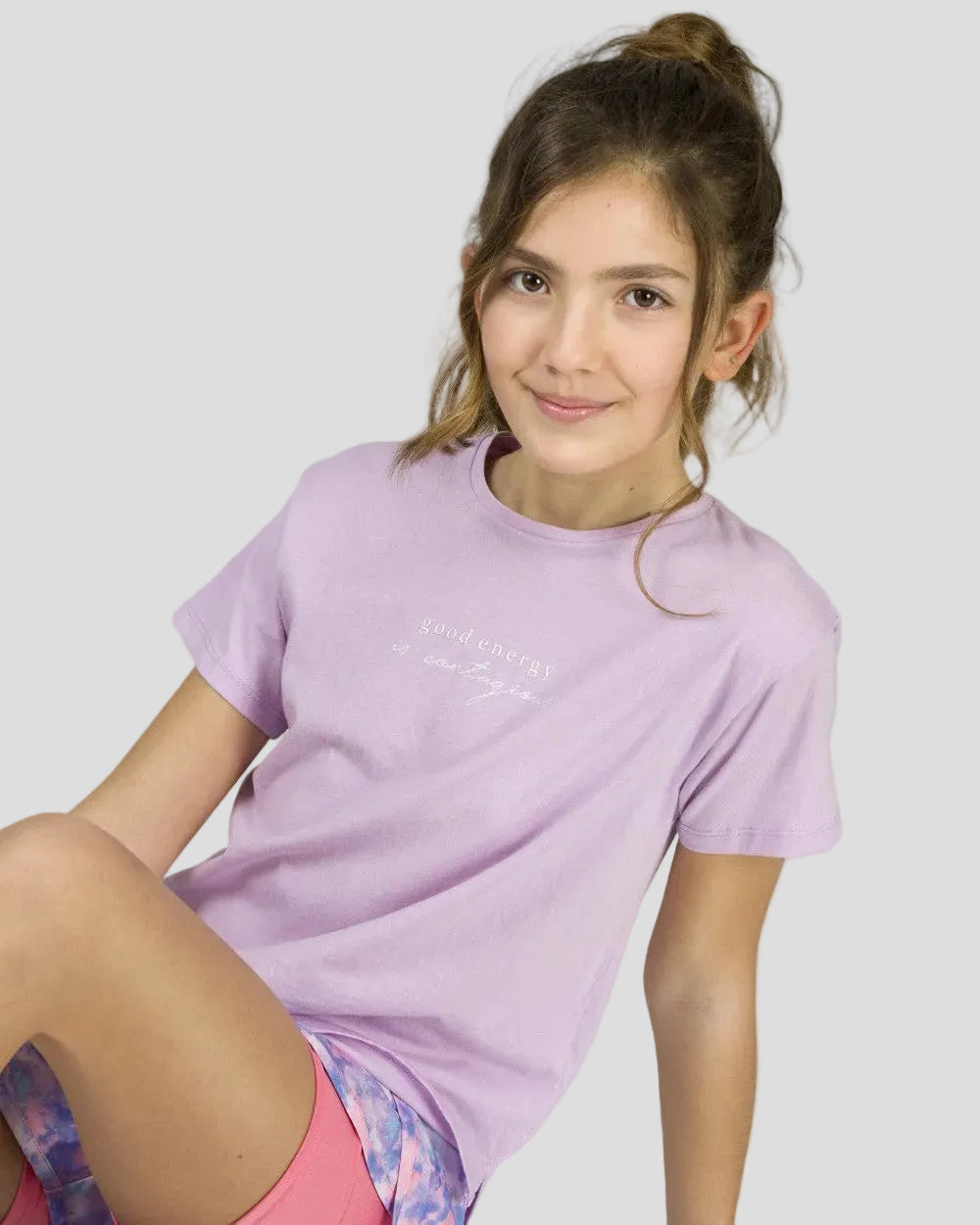Camiseta de niña morado – Charanga