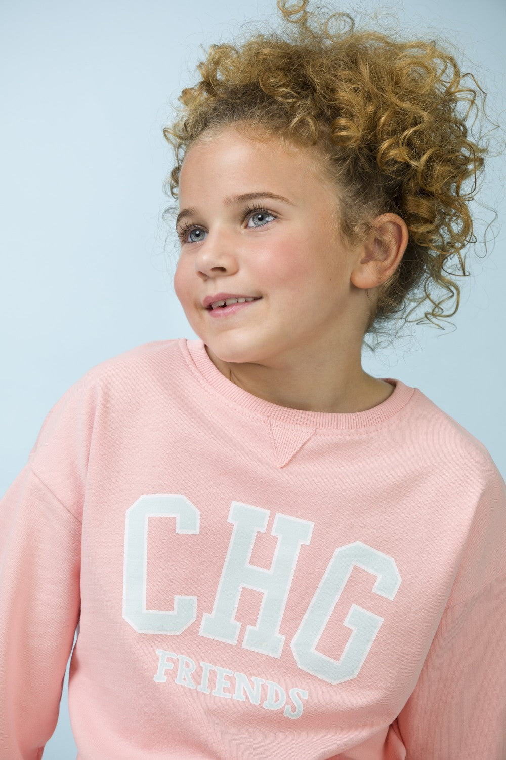 Sudadera de niña rosa – Charanga